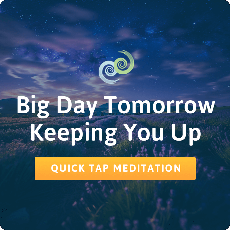 Big Day Tomorrow Keeping You Up